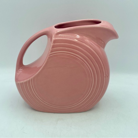 Fiesta | Dining | Fiesta Ware Large Disc Pitcher 67 Oz Rose Pink Color ...